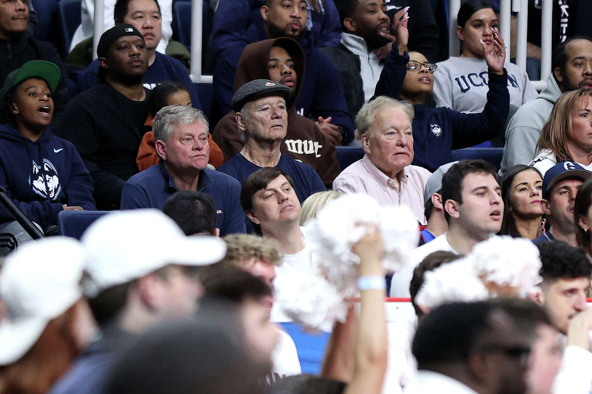 Why is Bill Murray at UConn men's basketball games?
