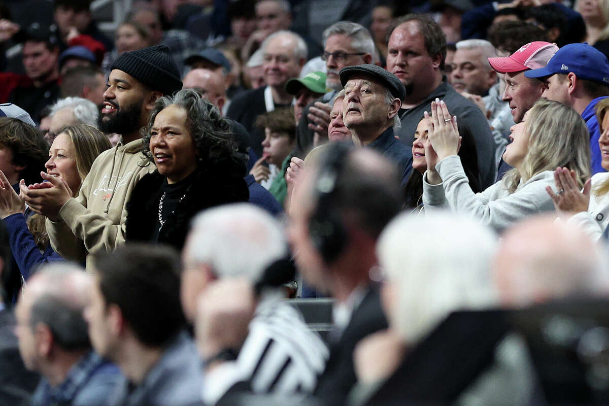 Why is Bill Murray at UConn men's basketball games?