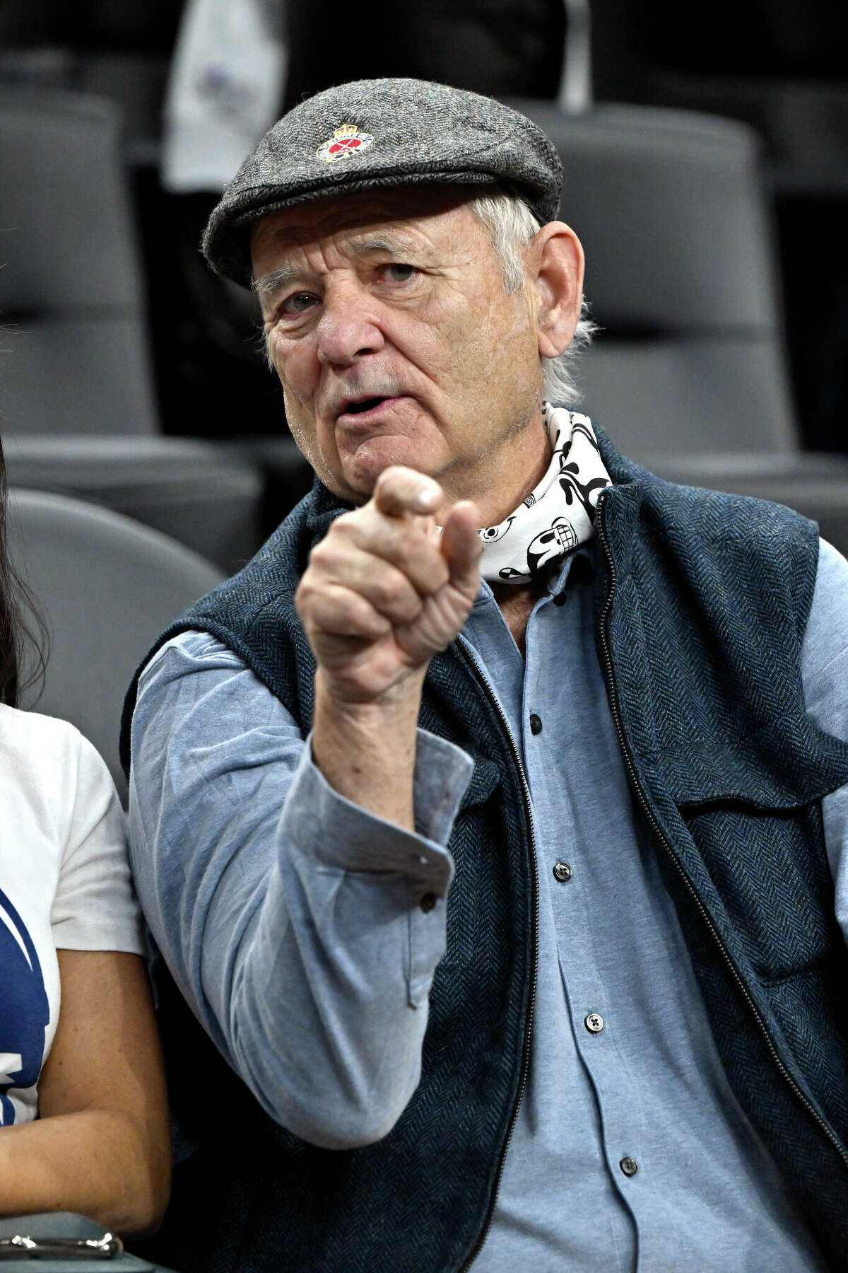 Why is Bill Murray at UConn men's basketball games?