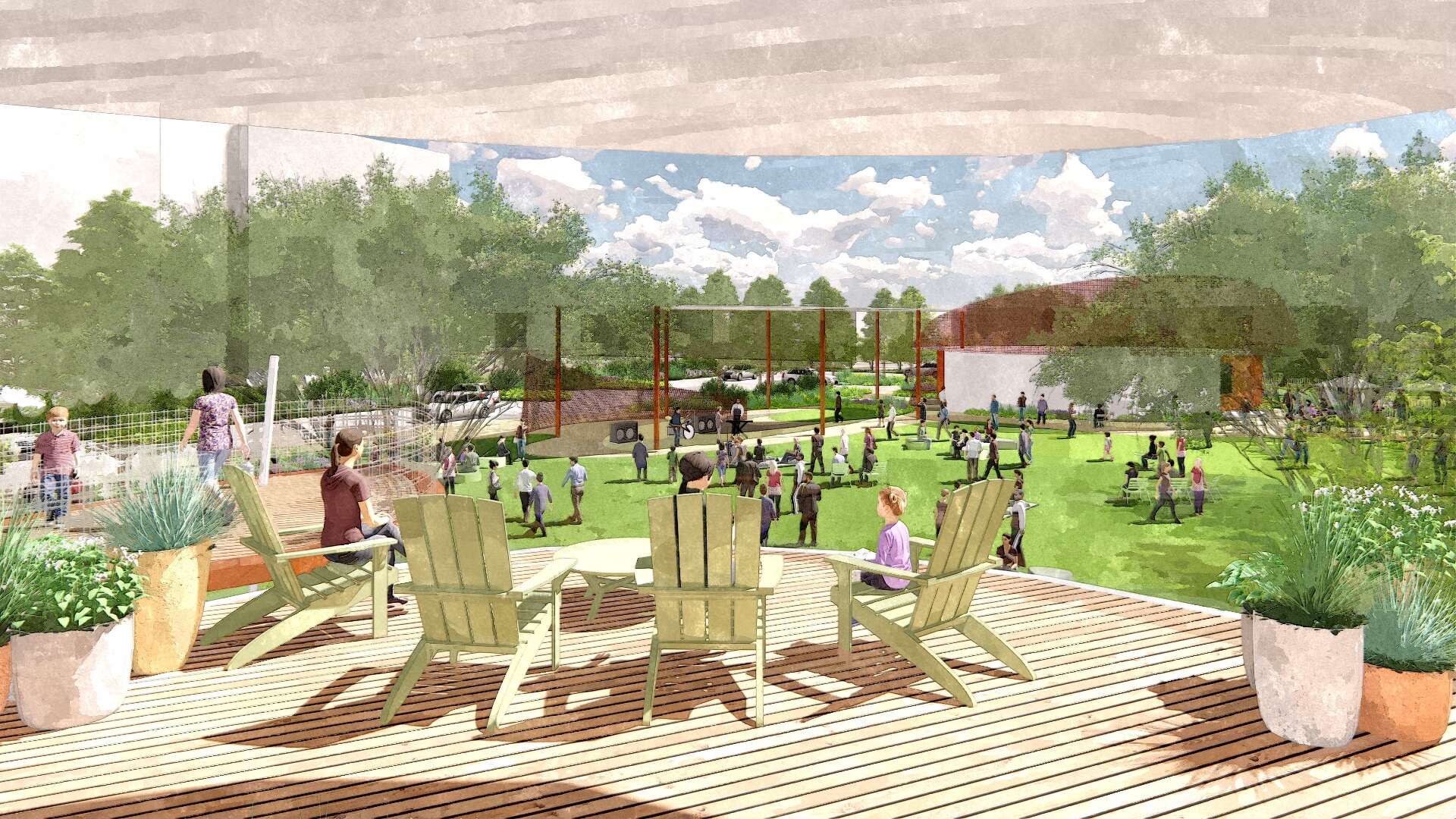 Land cleared for new Camden Park in Houston's Westchase District