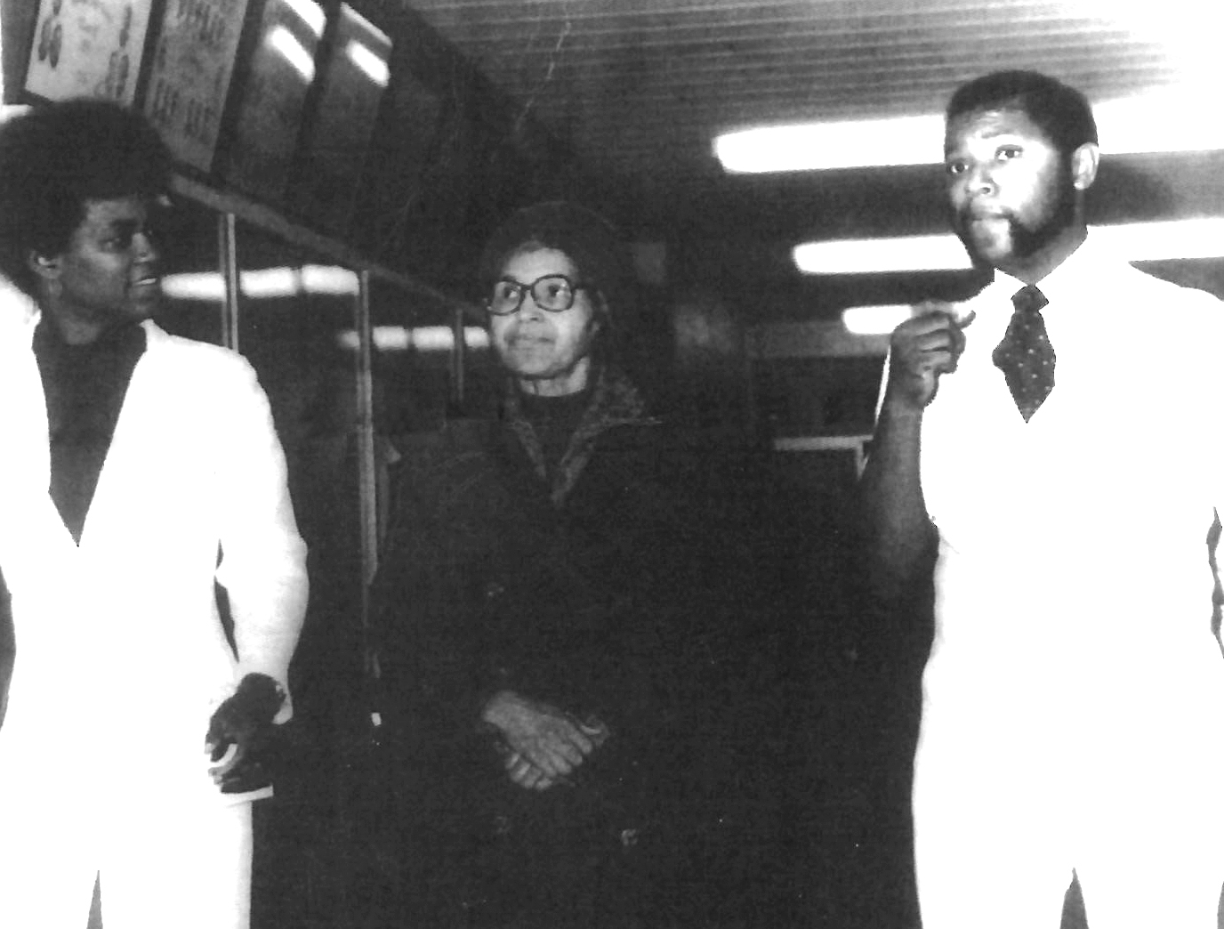 Rosa Parks visited Baldwin High School, principal in 1978