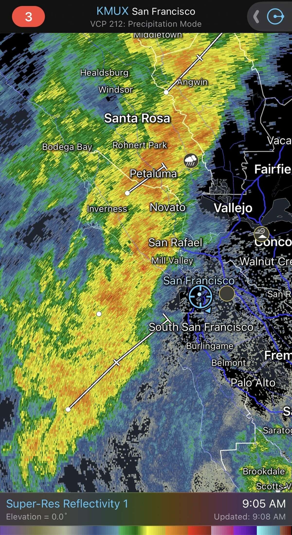 Bay Area weather: Winds peaked at 81 mph in storm