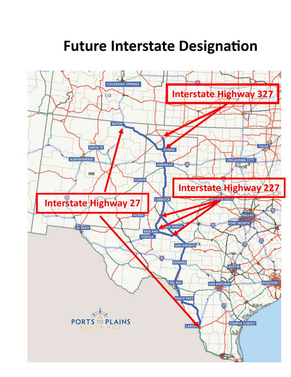 Proposed I-27 Highway nears approval connecting Laredo to New Mexico