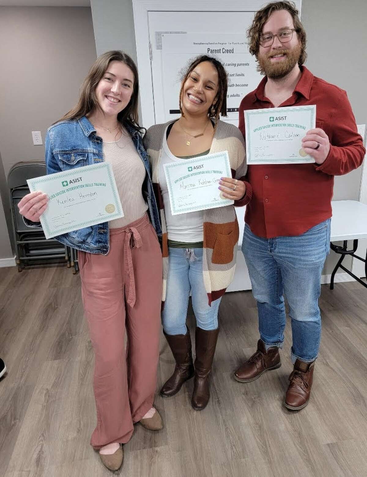 Riverbend Family Ministries trio attends training