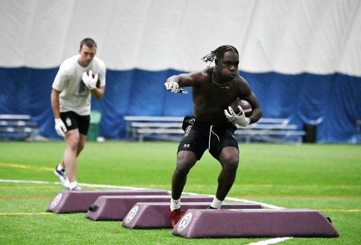 UAlbany, Union football players get NFL look at pro day