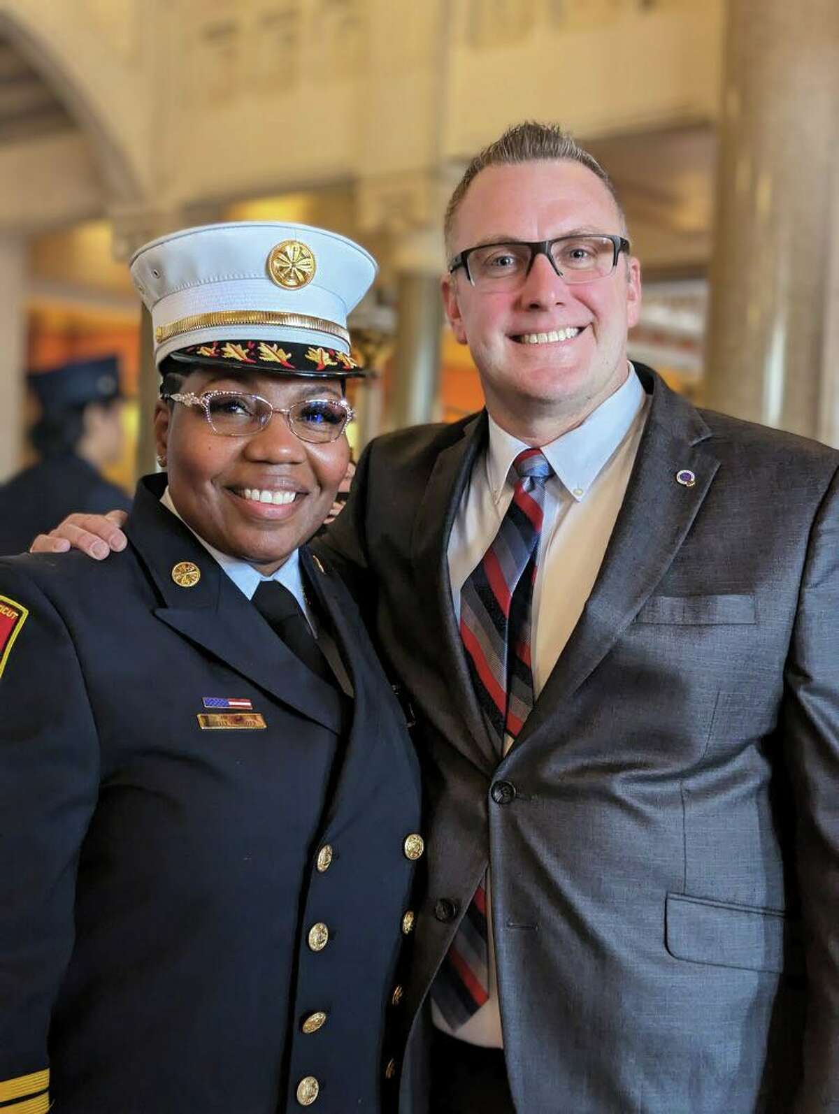 Hartford native becomes first Black female fire chief in New England