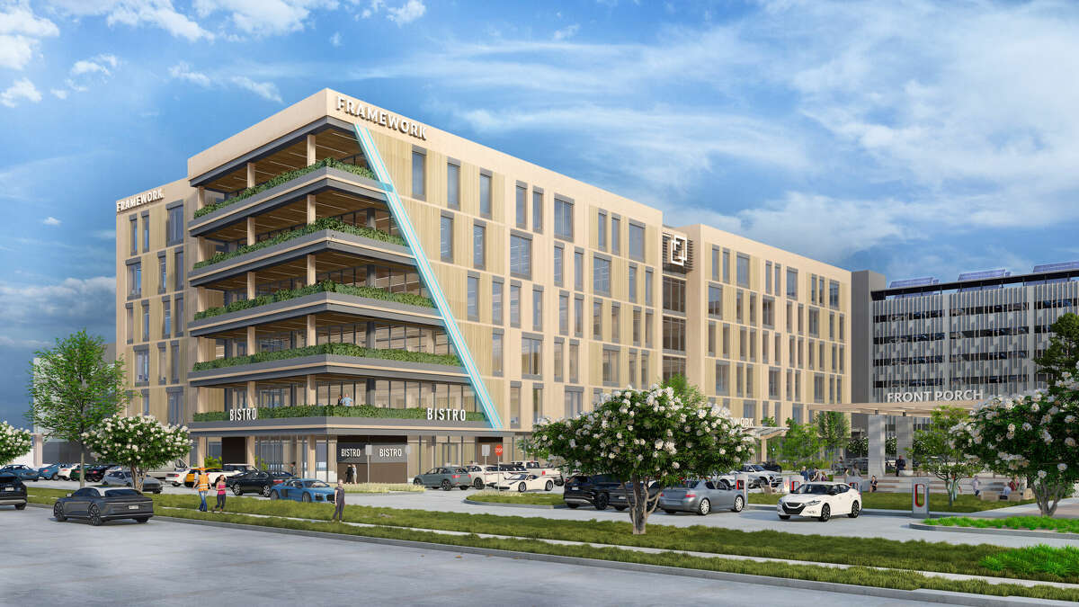 6-story mass-timber office proposed in West Houston