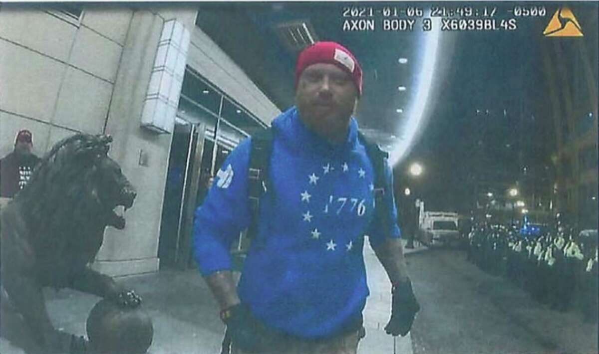 Houston Jan. 6 rioter guilty of smashing window with tomahawk