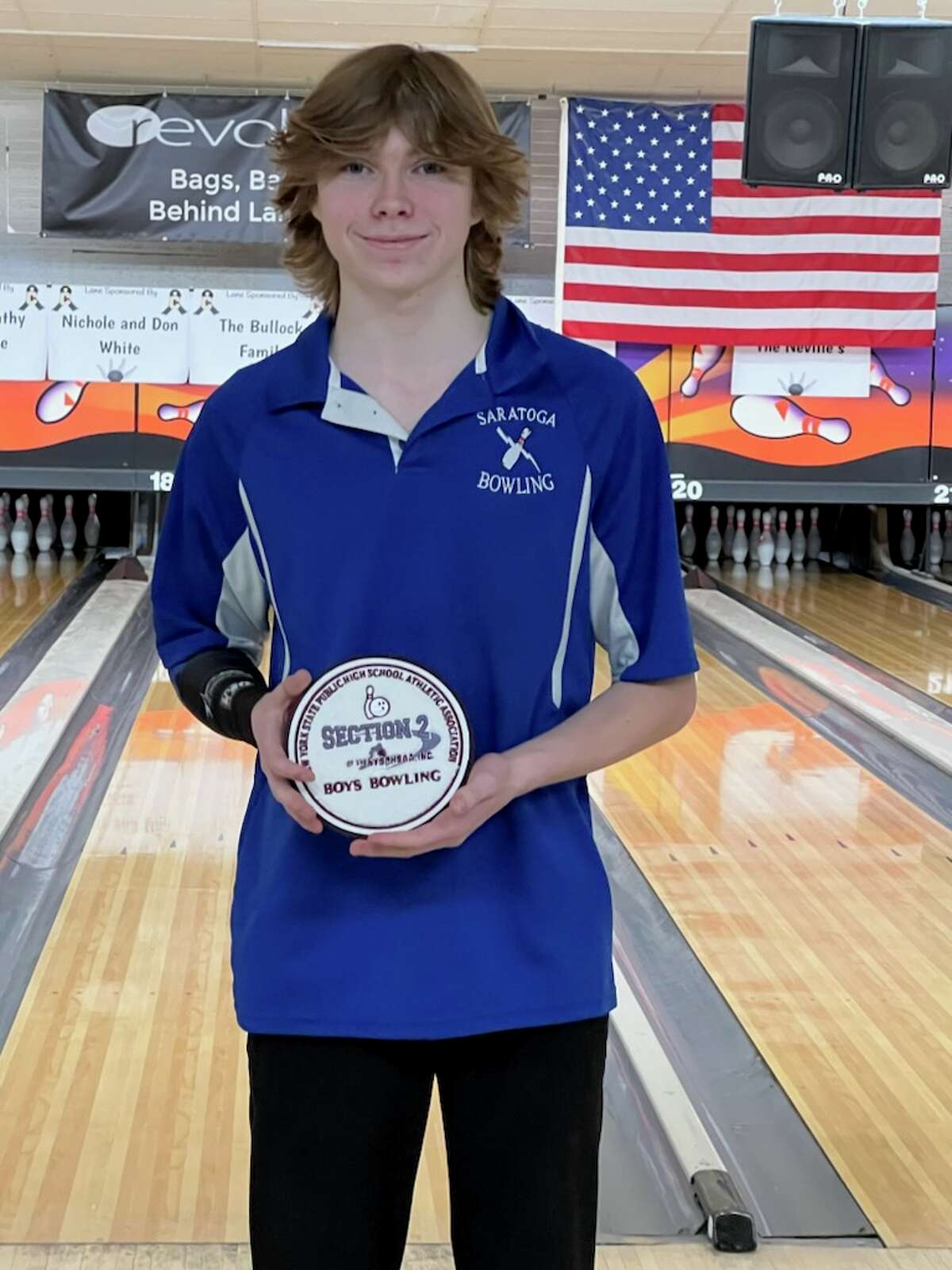 Boys' bowling Athlete of the Year: Saratoga's Macallan Gagne
