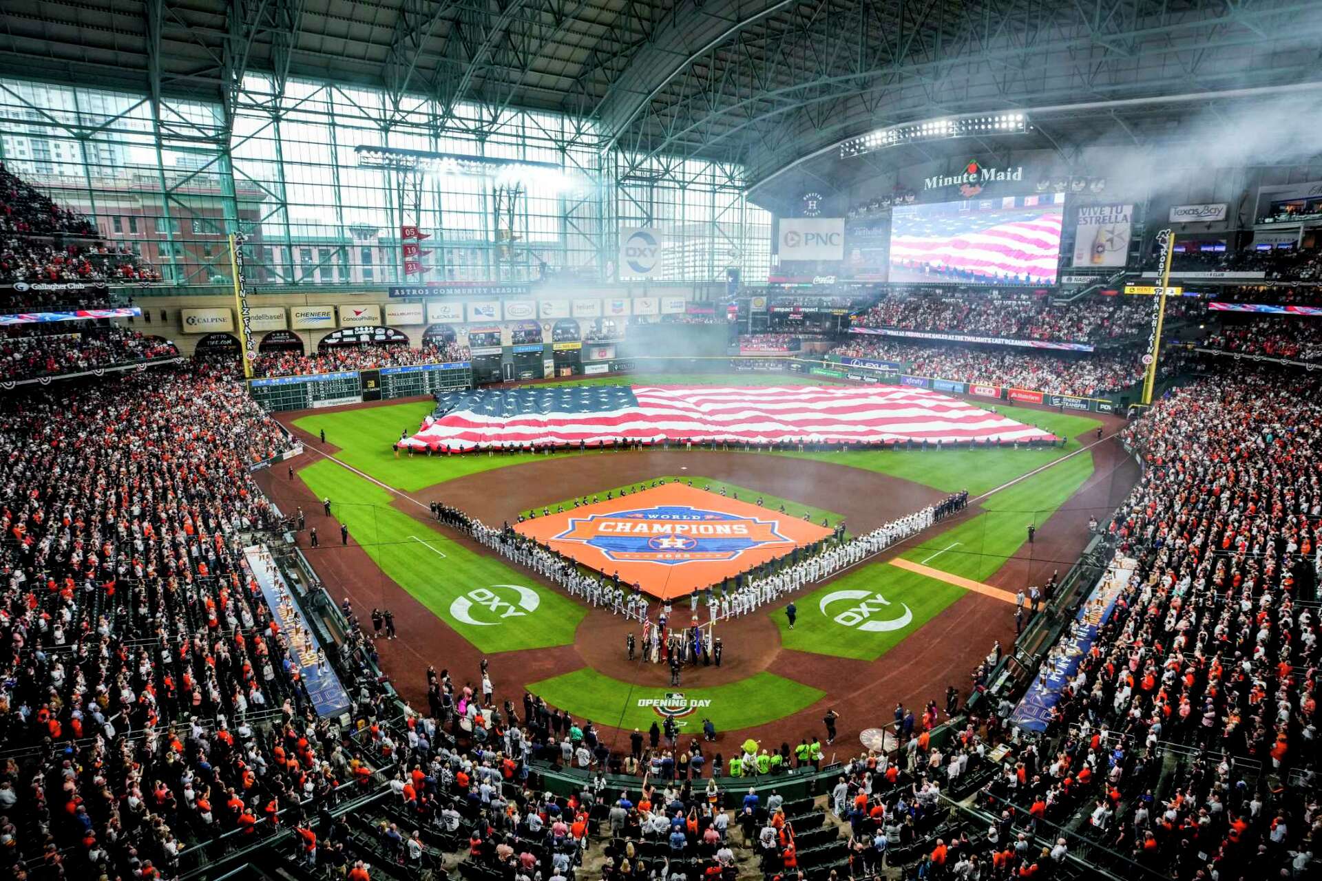 Houston Astros: An opening day spectacle for fans young and old