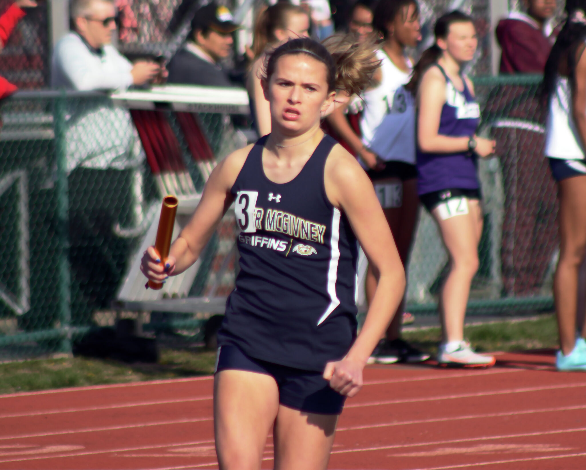 Elena Rybak breaks meet record; Edwardsville runs to second place