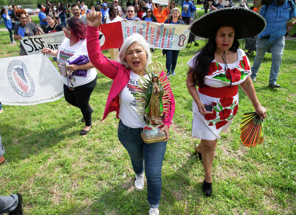 HISD state takeover: Community, elected officials rally against TEA