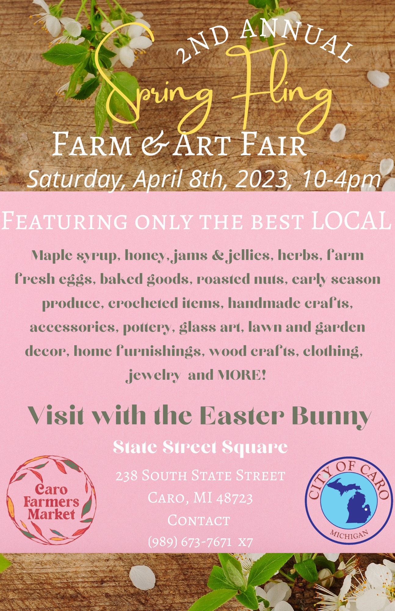 Caro Farmers Market kicks off with Spring Fling Farm and Art Fair