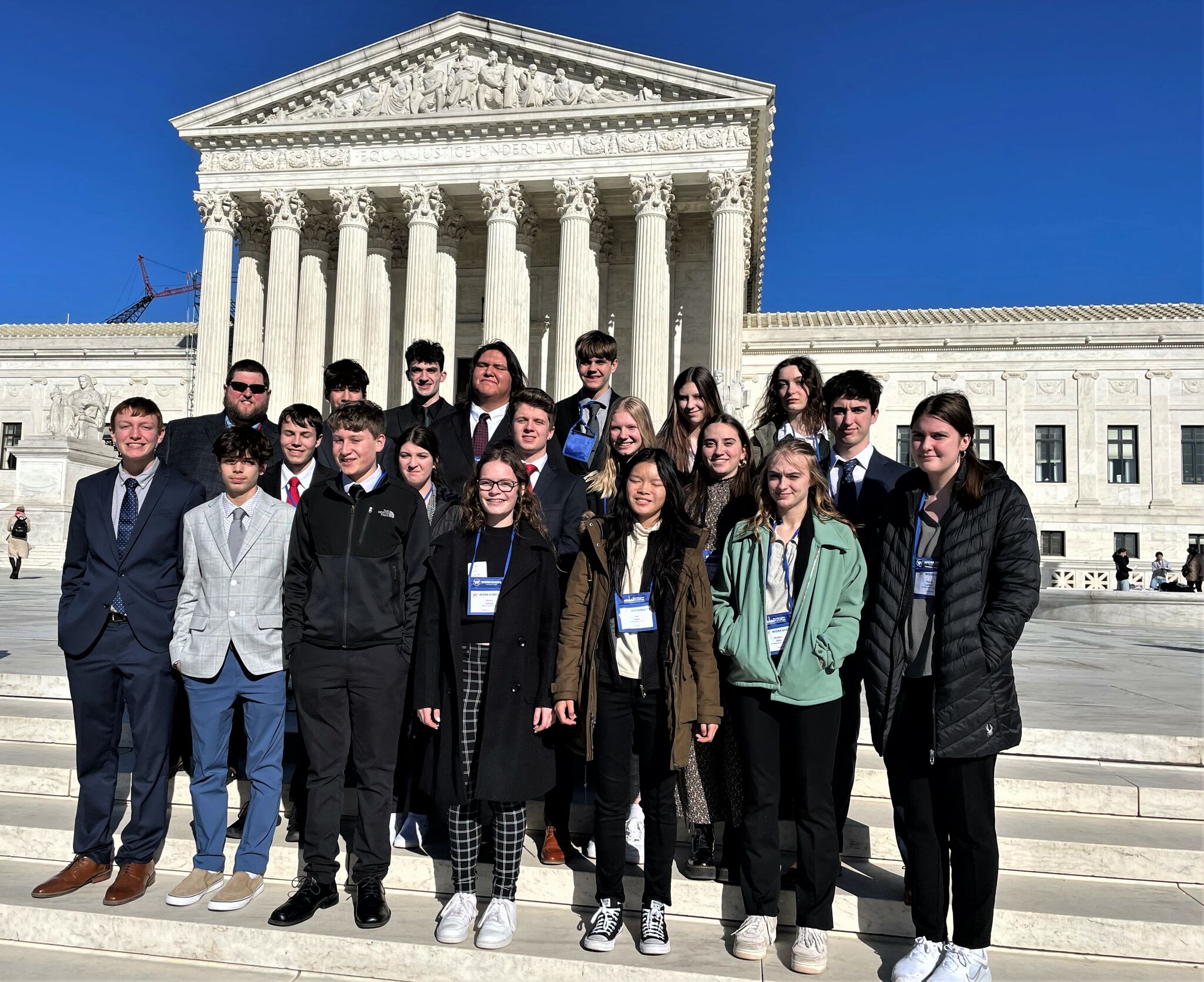 Manistee Catholic Central students visit Washington