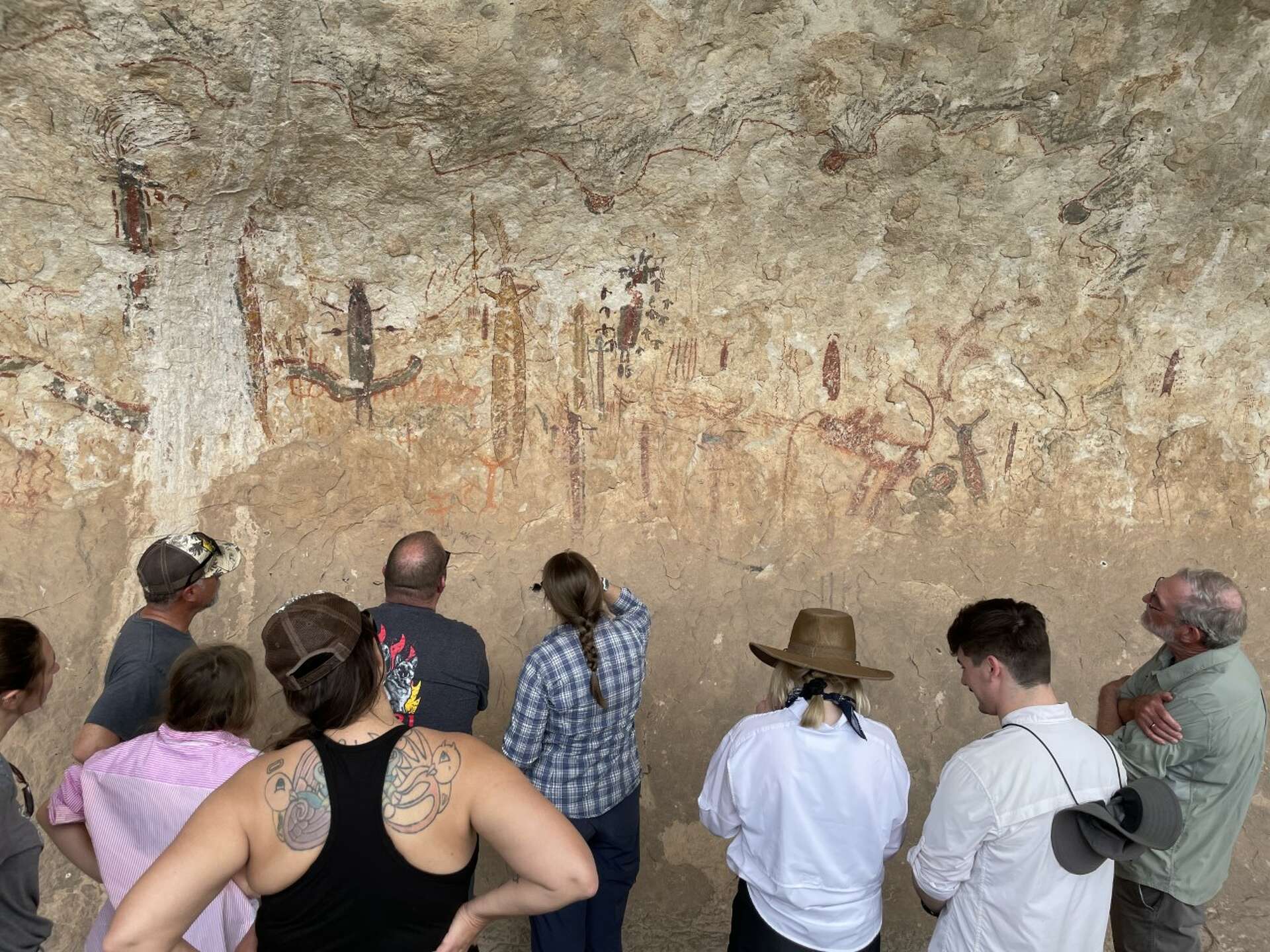 In far West Texas, the ancient work of artists, still speaks to us