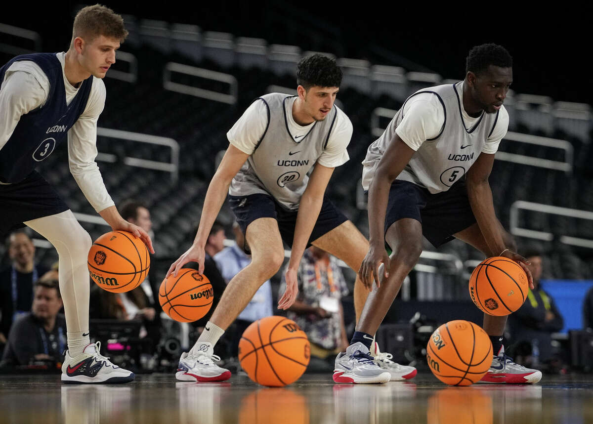 UConn fans gather for Final Four in Houston: 'In Hurley we trust'