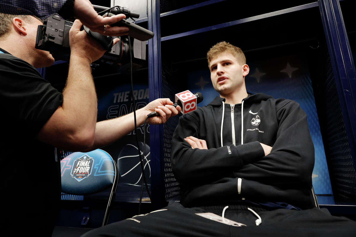 UConn fans gather for Final Four in Houston: 'In Hurley we trust'