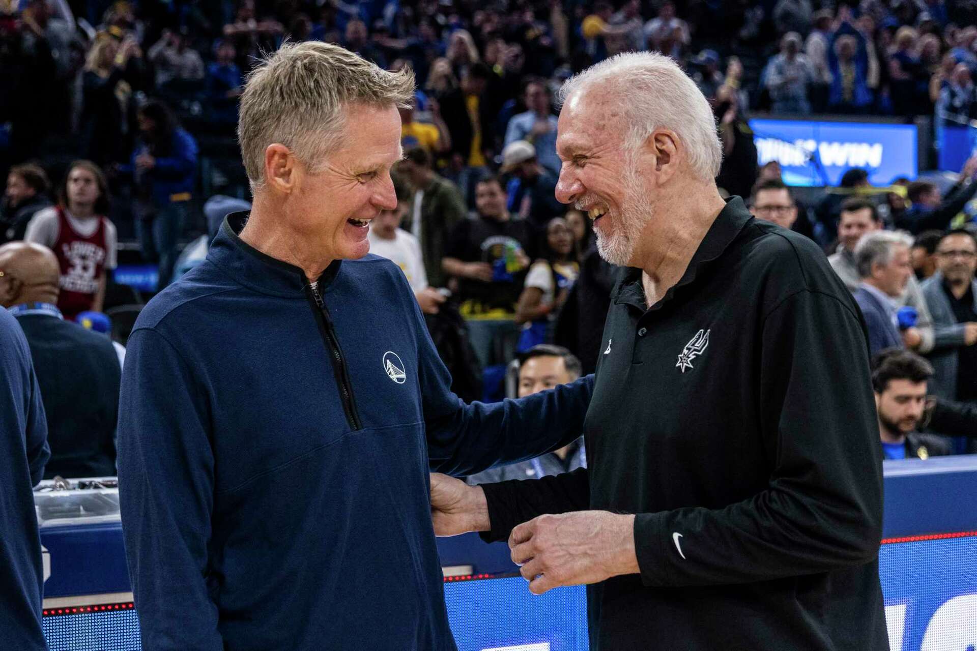 Former Warriors steadying Spurs, playing without ‘Pop’ as he recovers