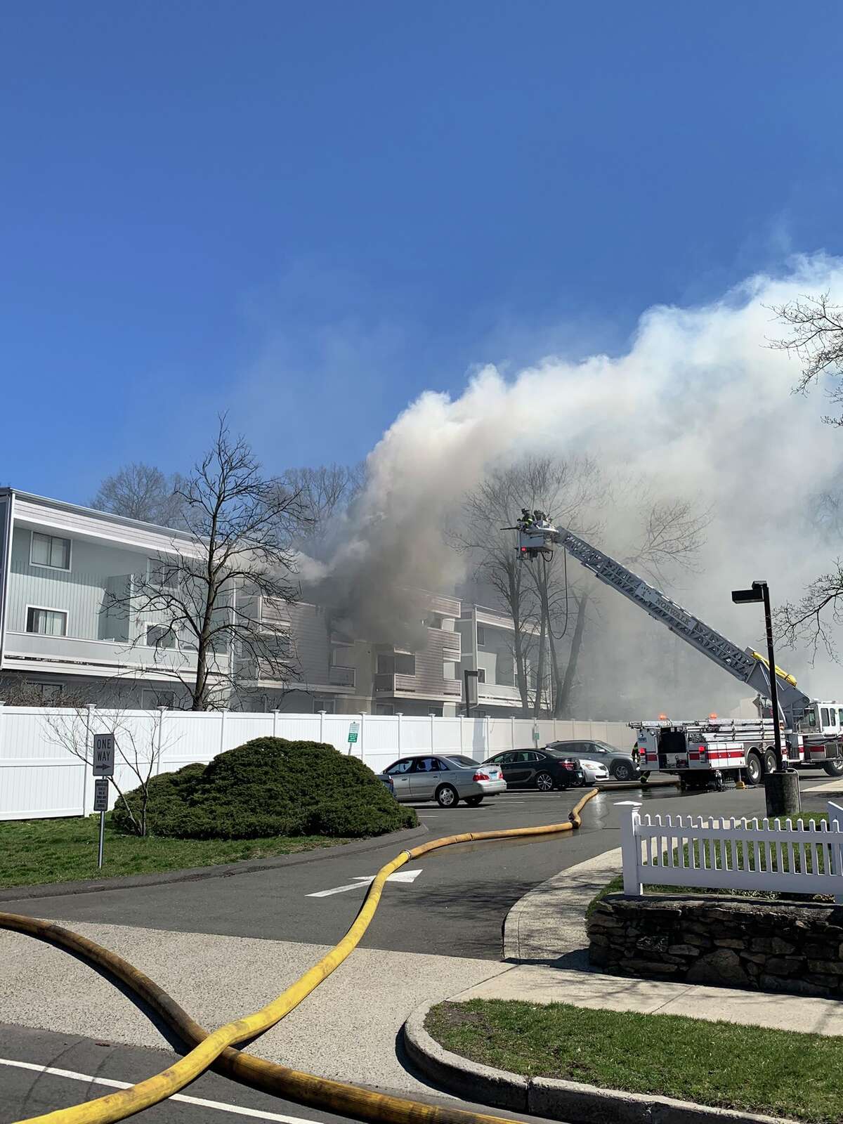 Norwalk firefighters battle apartment blaze on Main Avenue
