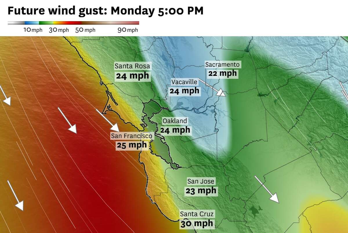 SF Bay Area is about to see a big weather shift