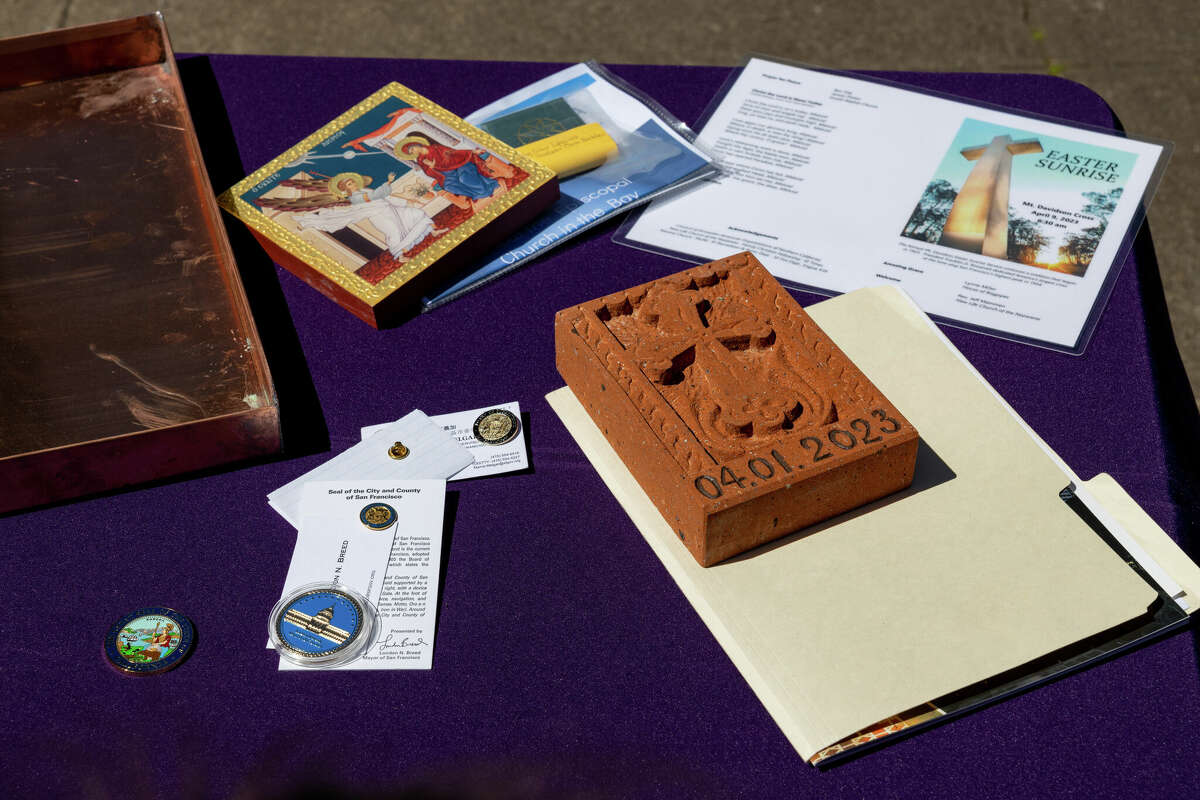 An 89-year-old time capsule was opened at SF's Mount Davidson