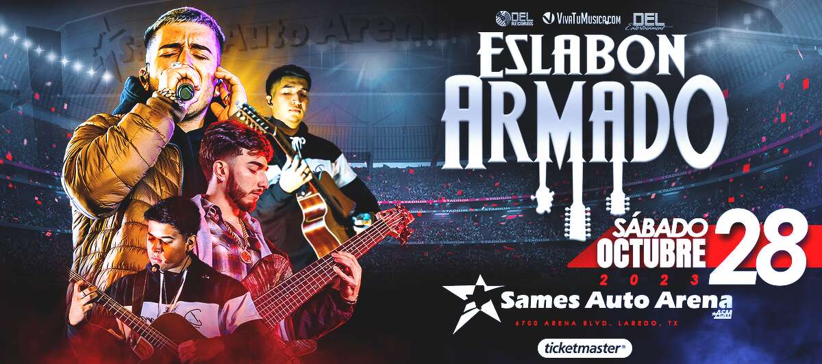 Eslabon Armado to perform at Laredo's Sames Auto Arena