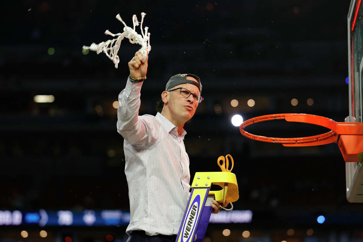 UConn men win fifth national championship: 'We've got our own!'