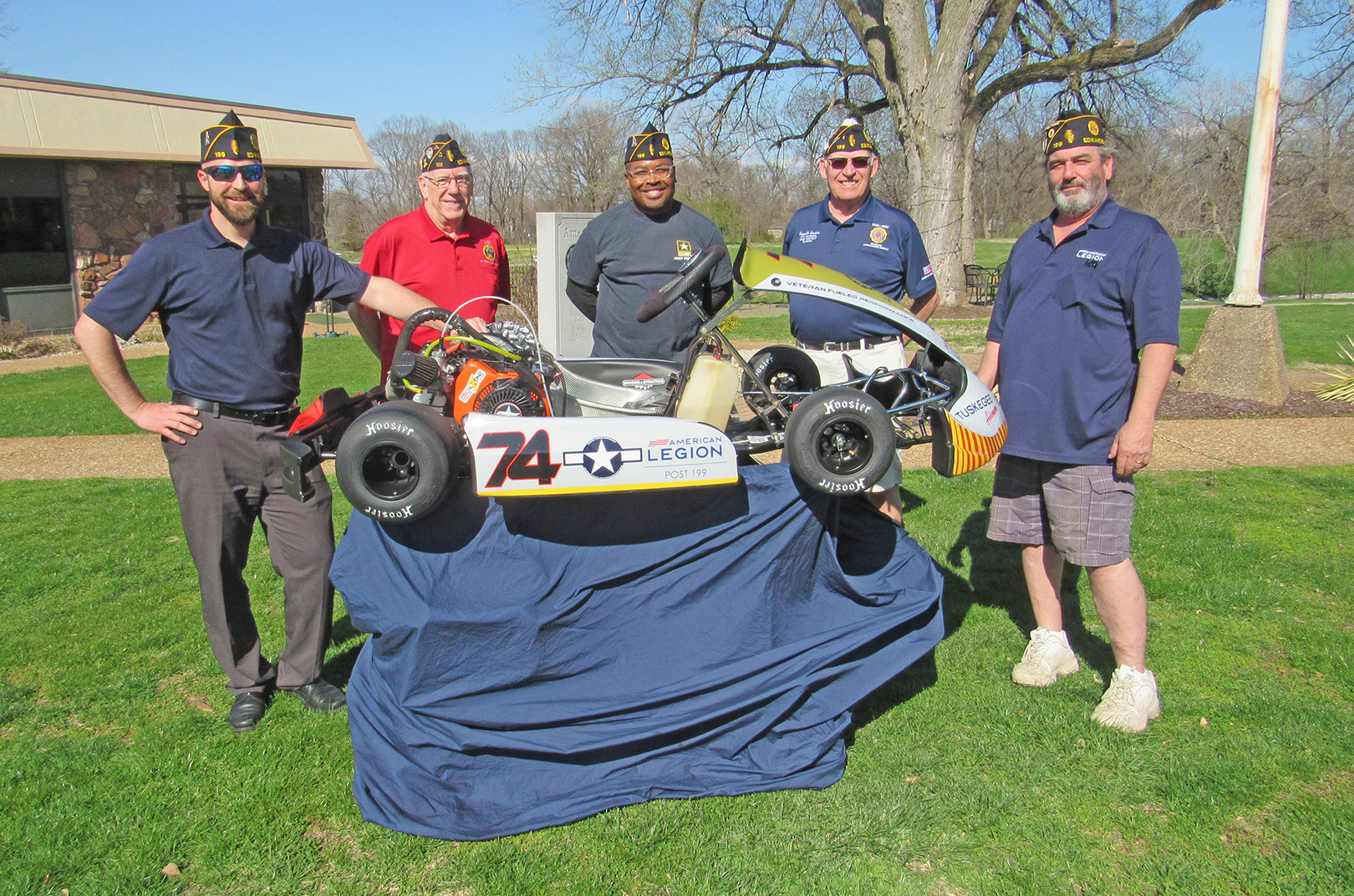 American Legion sponsors veteran’s go-kart at Gateway Kartplex