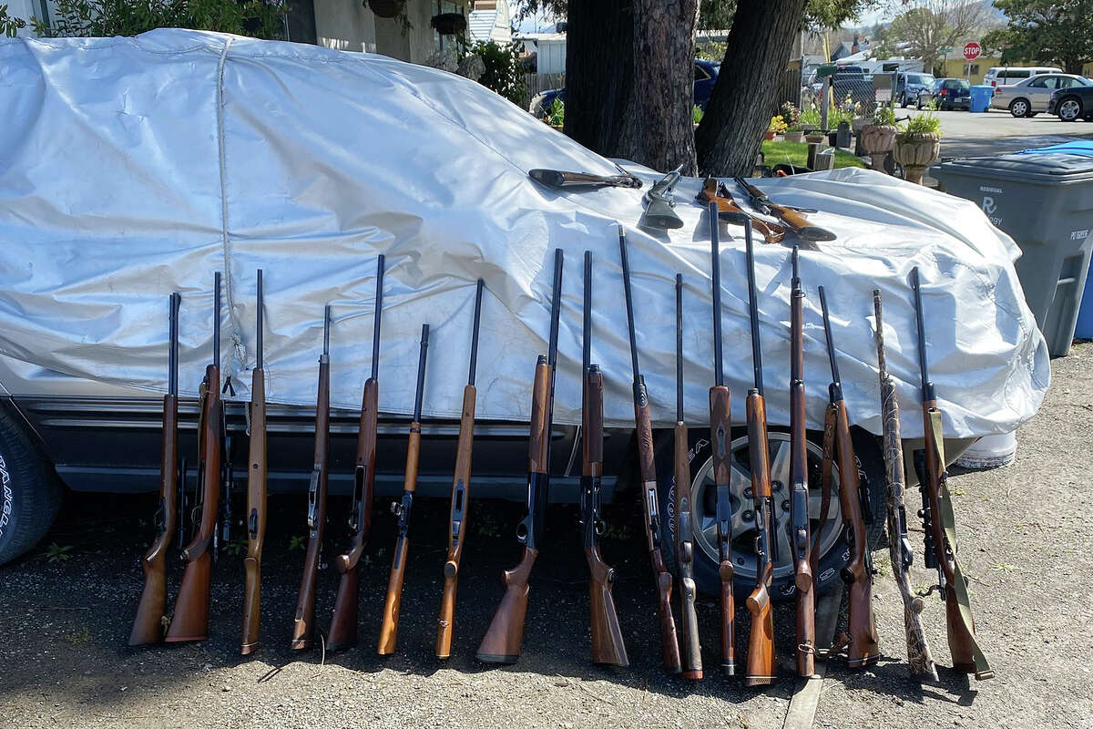 27 guns and stolen goods found at Sonoma County home