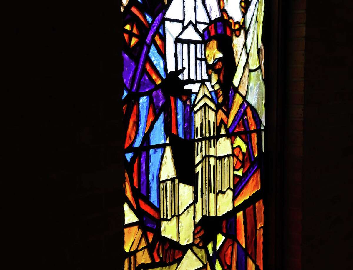 Third Ward church's stained glass gleams with light and history