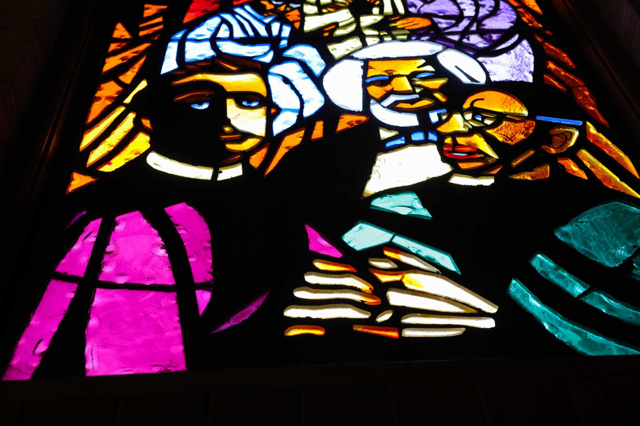 Third Ward church's stained glass gleams with light and history