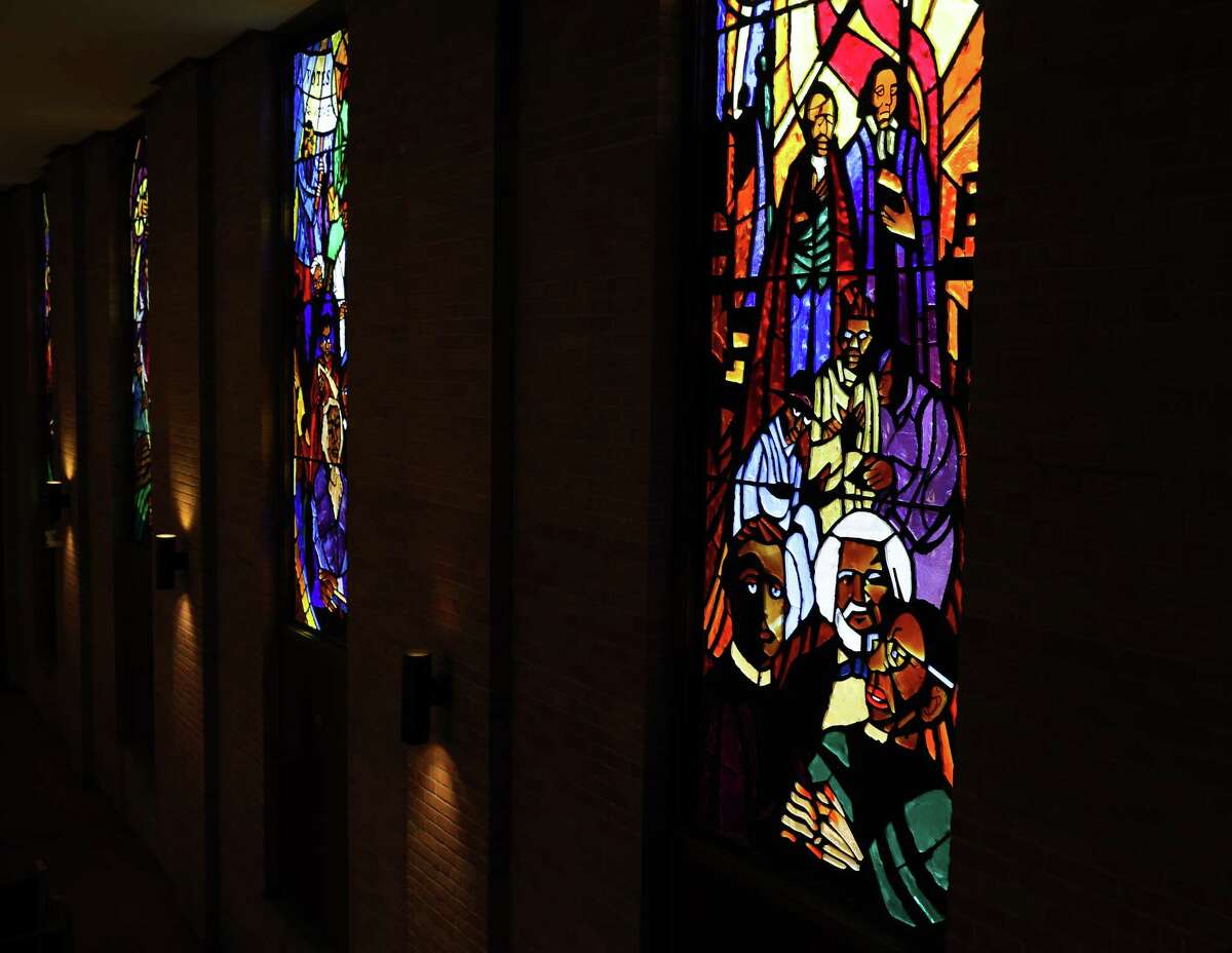 Third Ward church's stained glass gleams with light and history