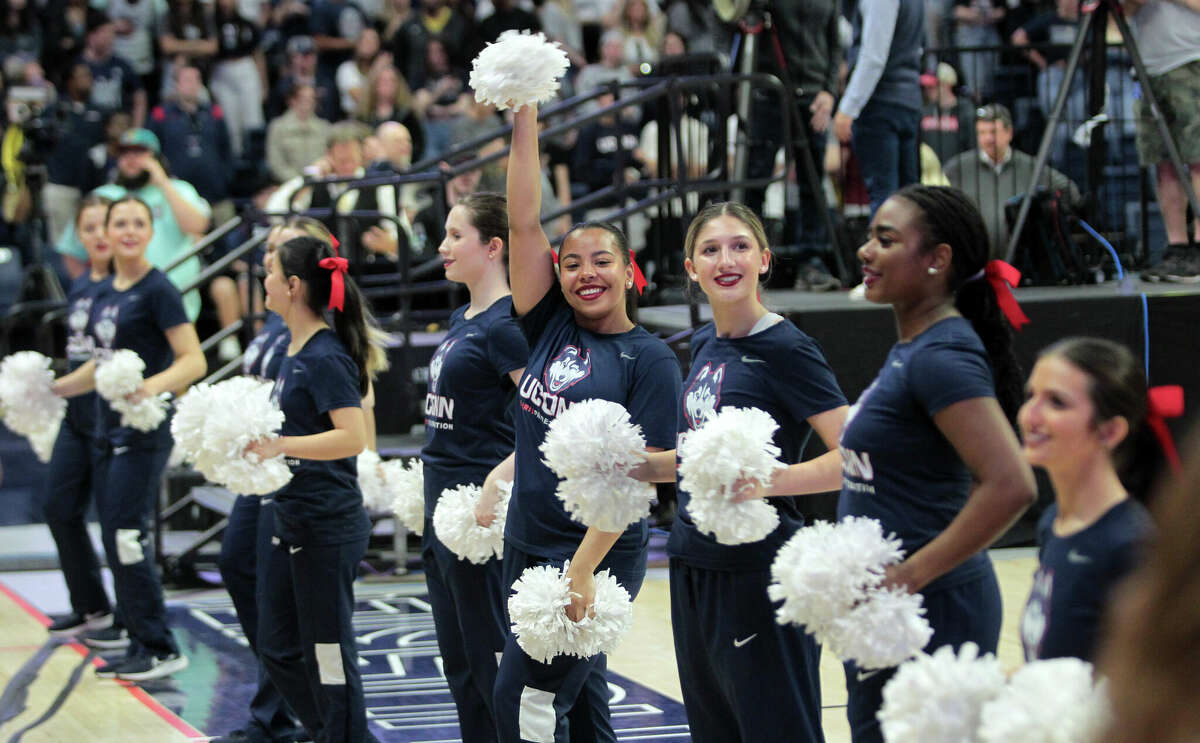 UConn men's basketball returned home to Storrs Tuesday as champs.