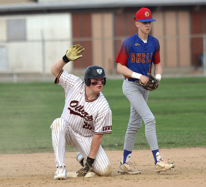 Six runs in first inning carry Shells baseball past Oilers, 13-3