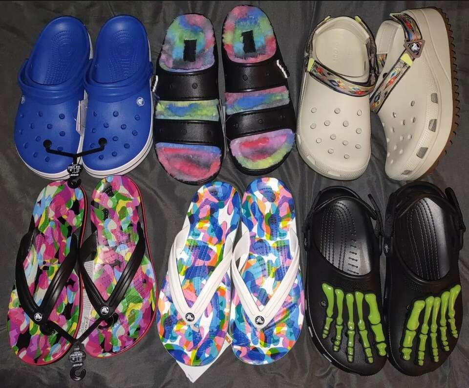 CT 'Croc King' has 2,000+ pairs of Crocs, aims to set record
