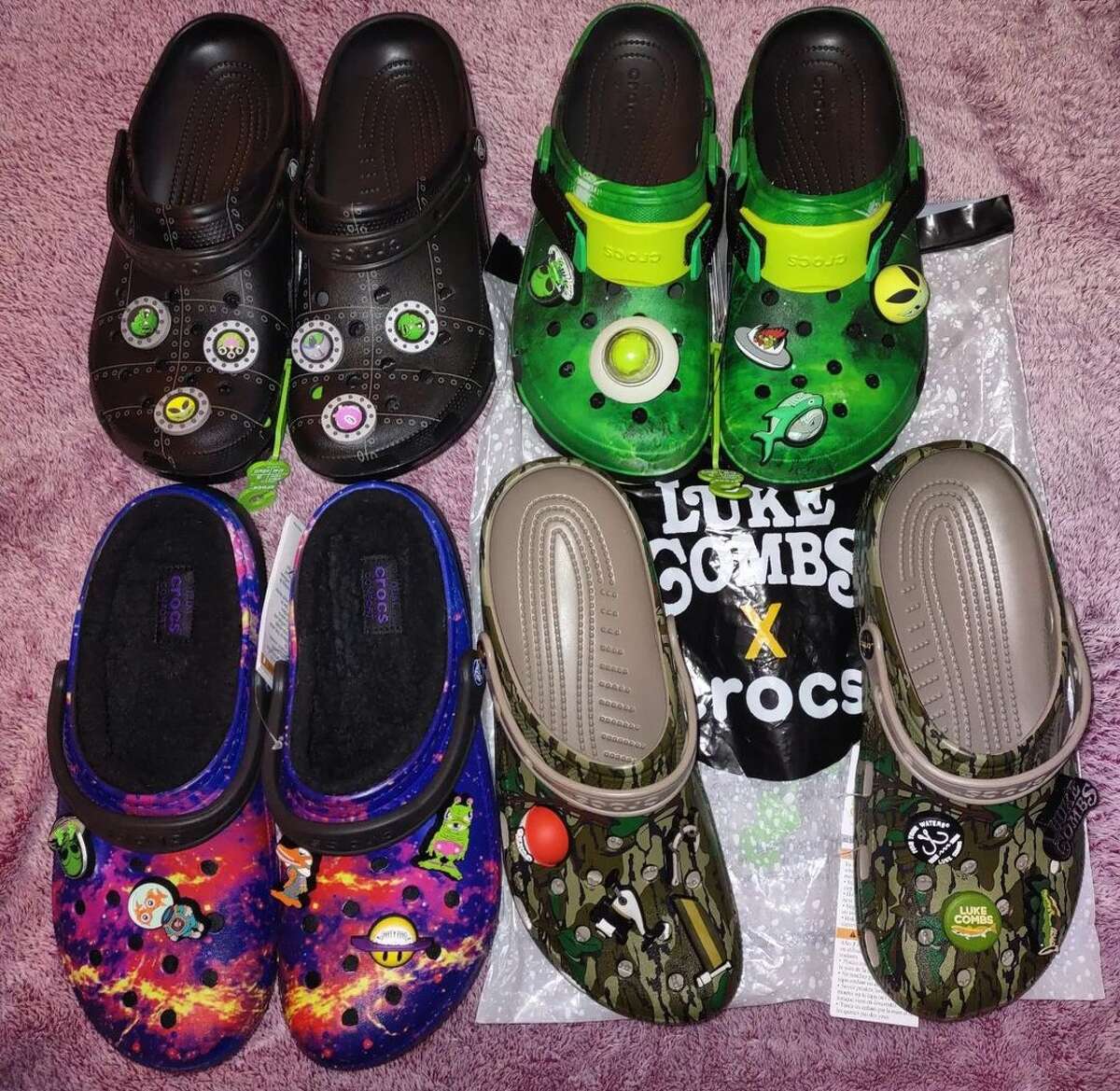 CT 'Croc King' has 2,000+ pairs of Crocs, aims to set record