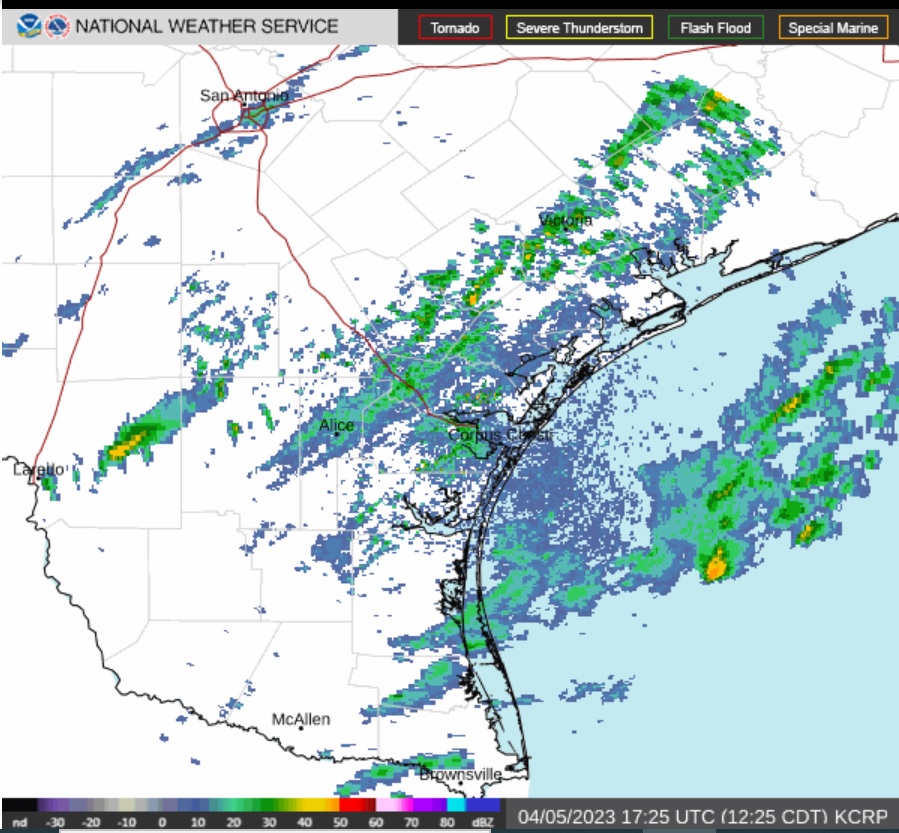 Cool temps and rain ahead in Laredo, expected to clear by Easter