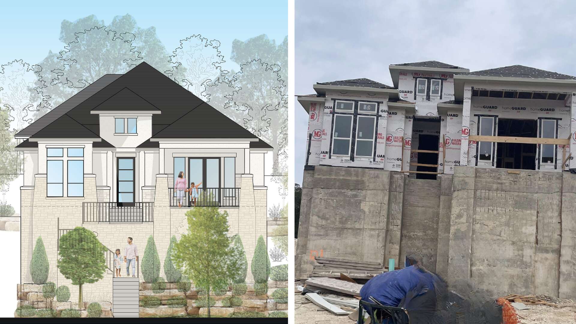 Developers of Boerne home with huge foundation explain build