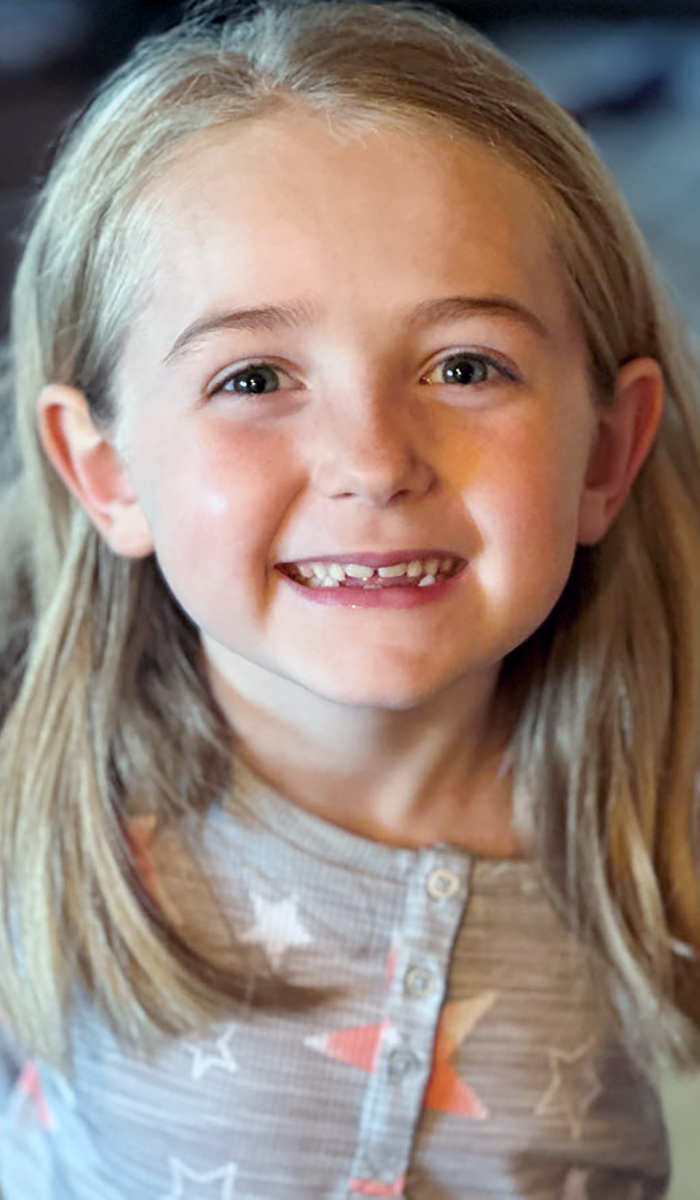 Molly Elizabeth Ruyle is celebrating her seventh birthday.