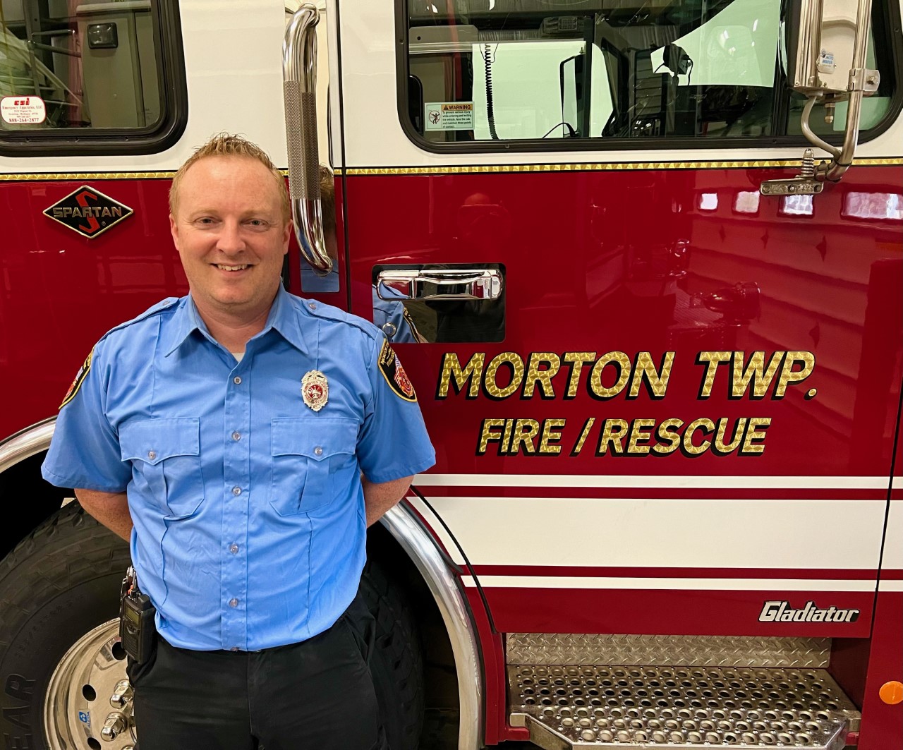 Morton Township EMT wins EMT of the Year for Michigan