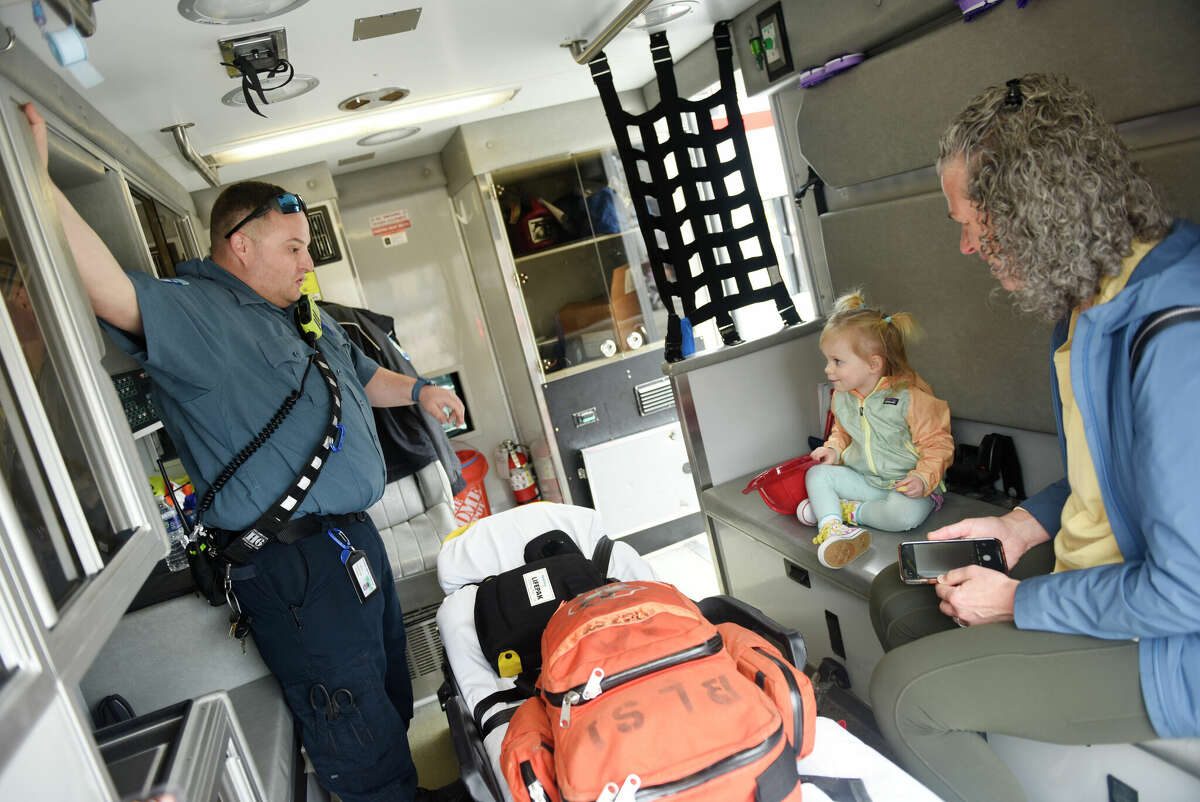 In Photos: Stamford hosts Touch a Truck and kids explore