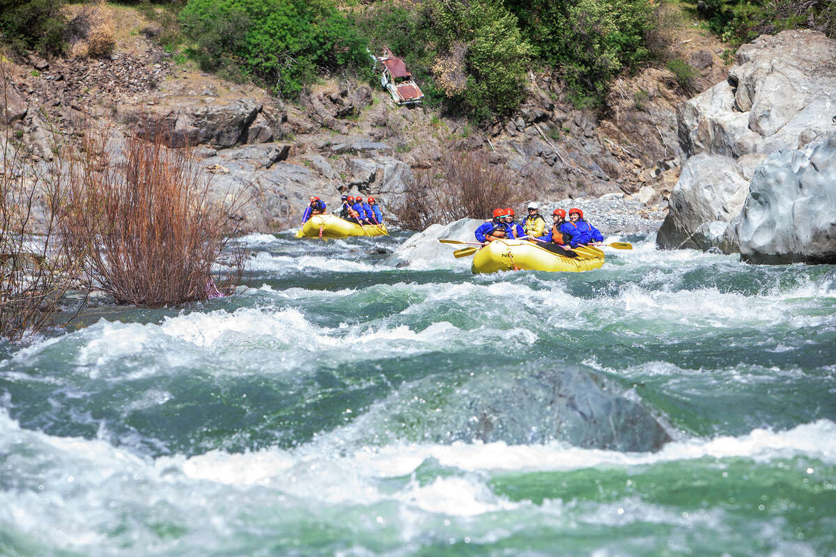 Most-rafted river in Calif. fueled by record-breaking Sierra winter
