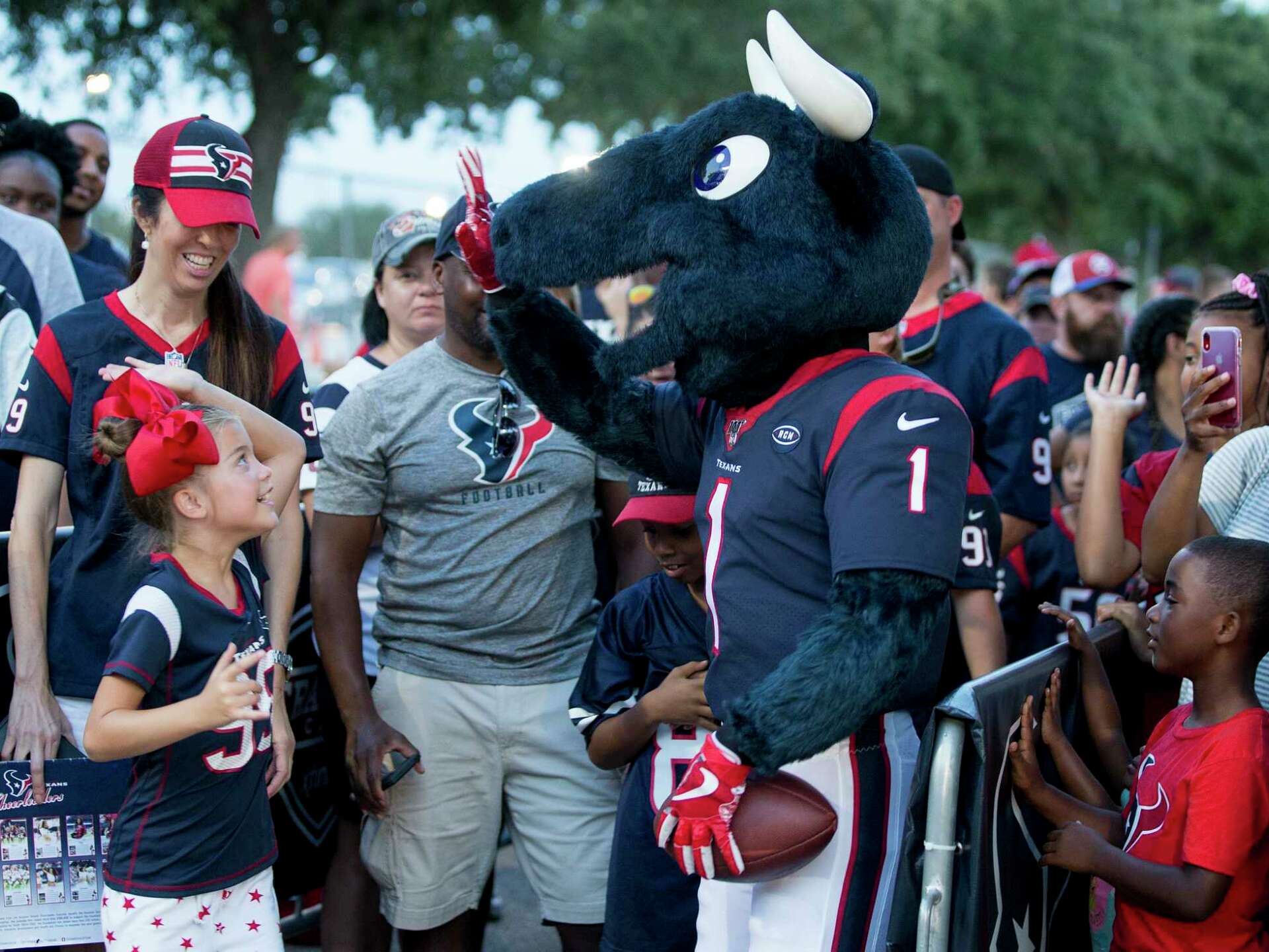 How Houston Texans' Toro won award for NFL mascot strunt of the year