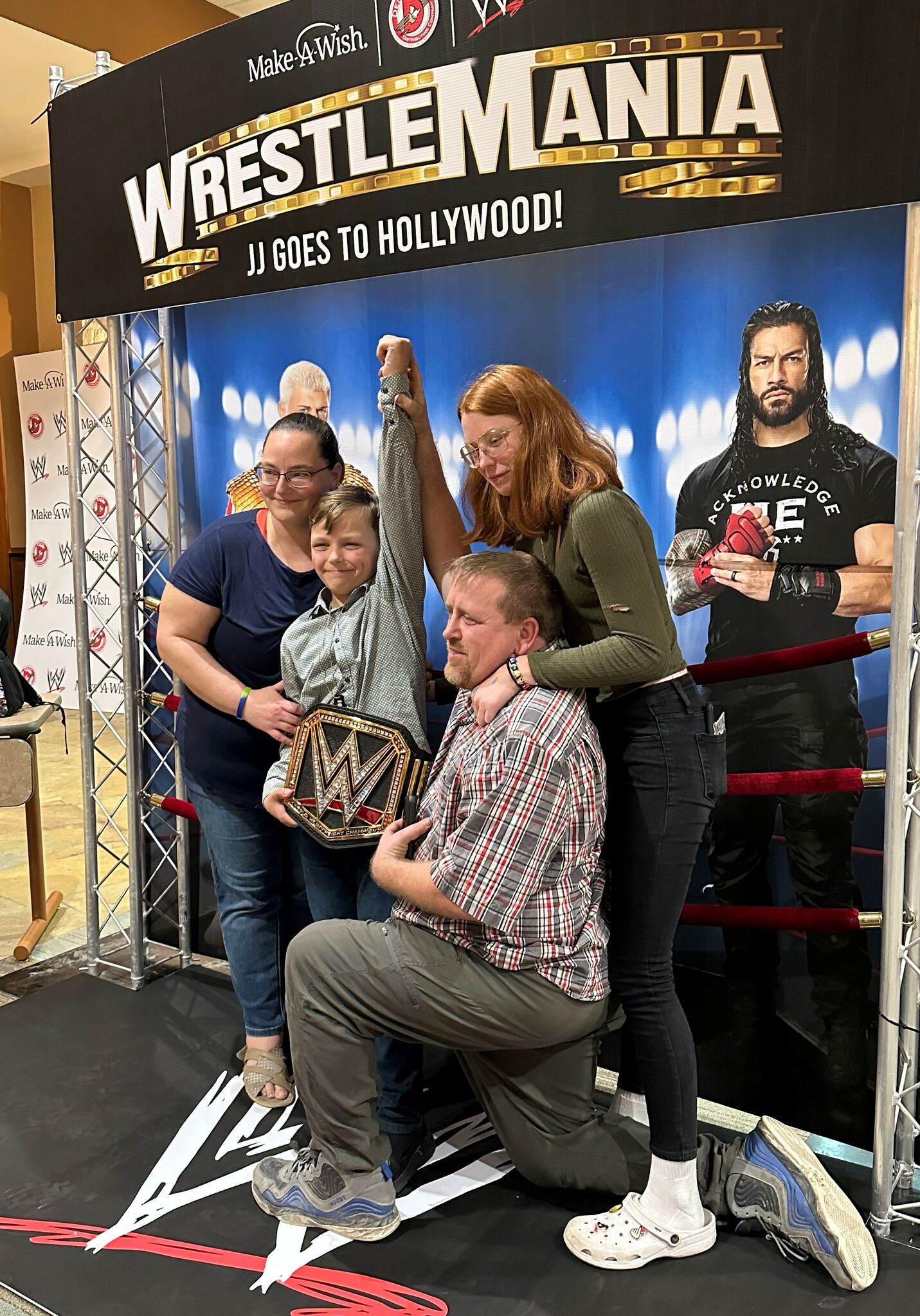 Make-A-Wish has granted a wish to WrestleMania 2023