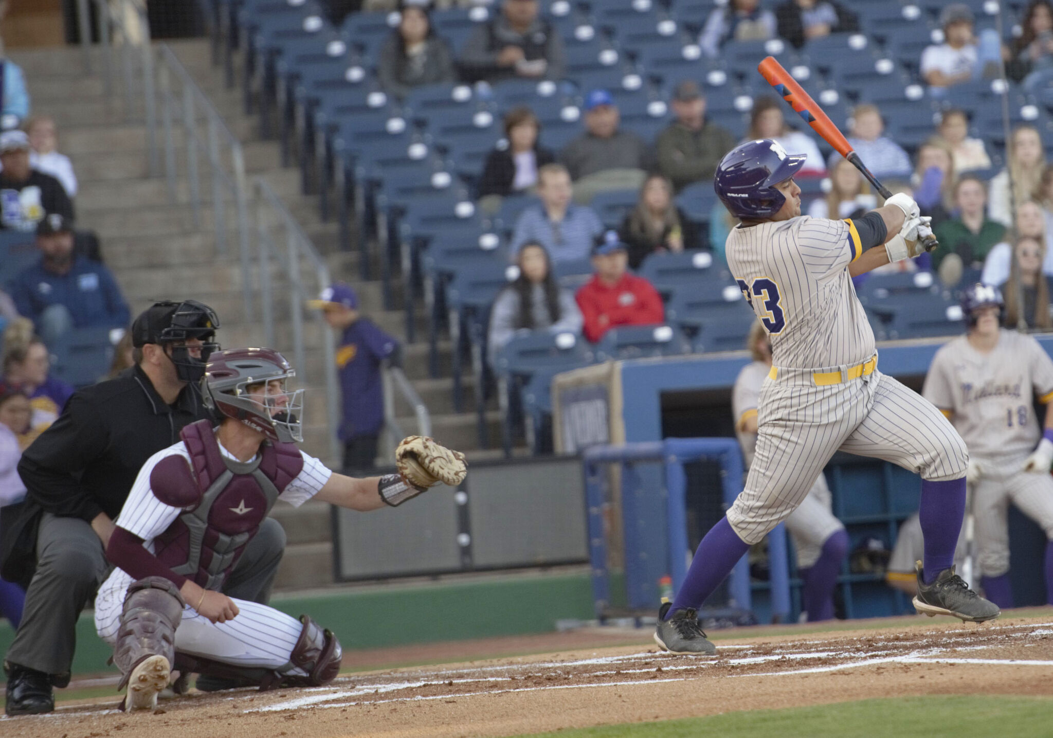 HS BASEBALL: Lujan’s big hit carries MHS to win over LHS in extras