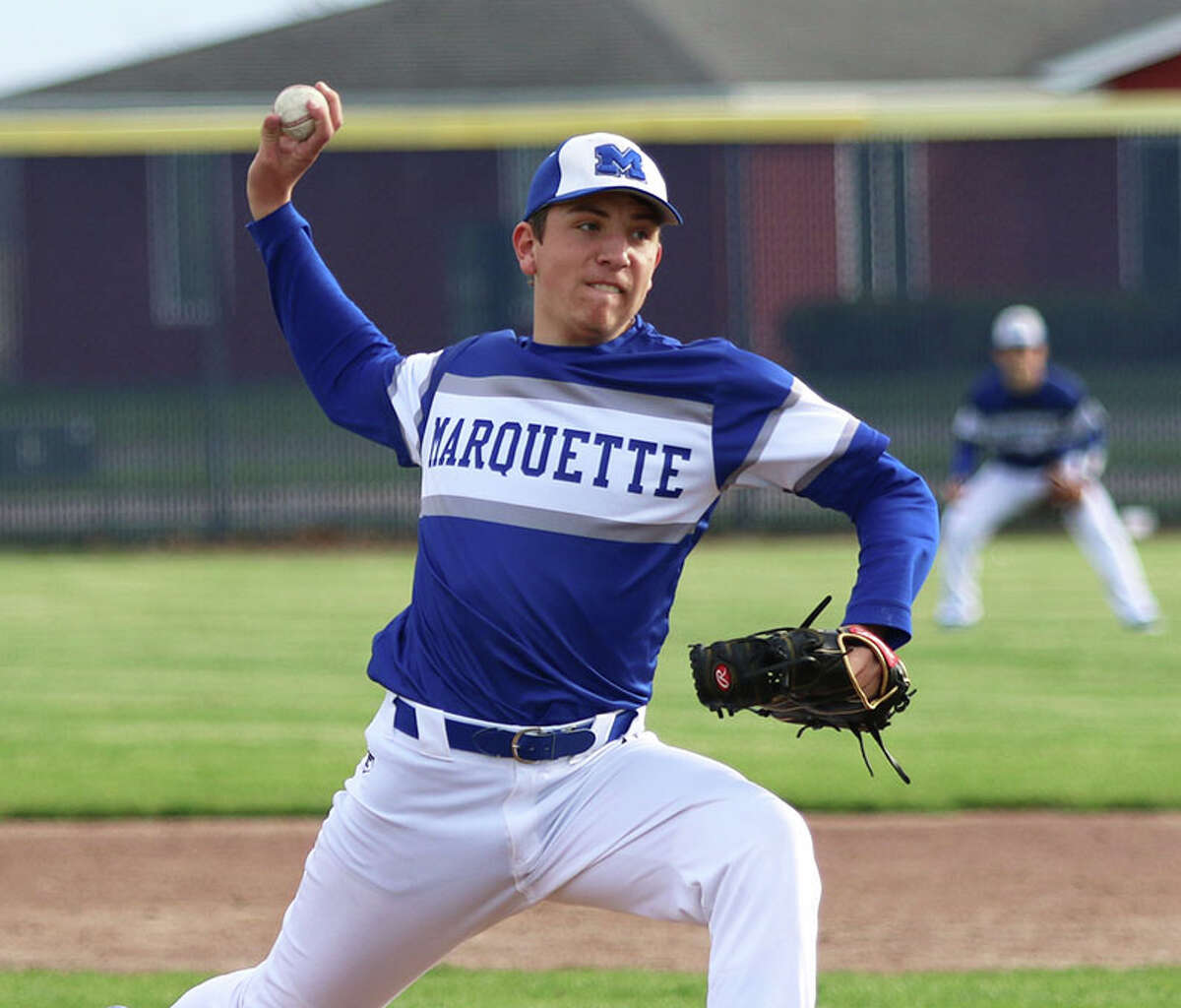 Marquette scores first seven runs, holds off Jersey, 8-6