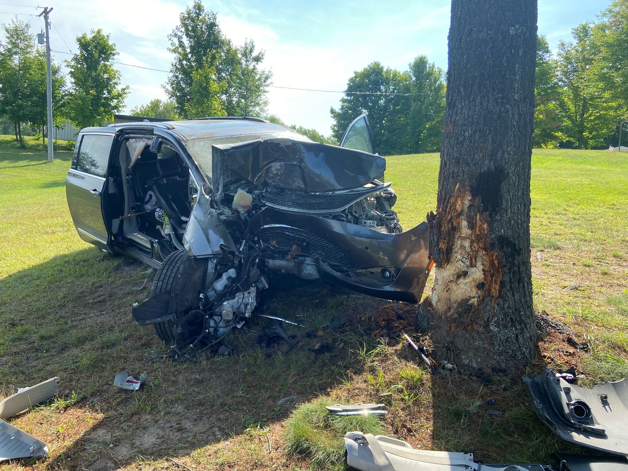 Michigan man charged in highway crash
