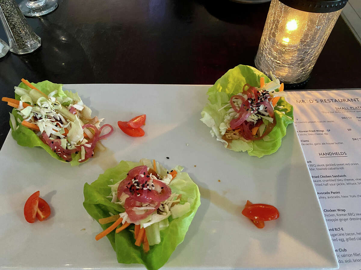 Mr. D's at Desmond hotel offer varied meals at bar, dining room