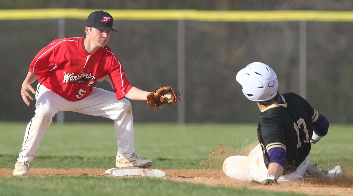 You make the call: Routt's Ryan Oswald safe at second