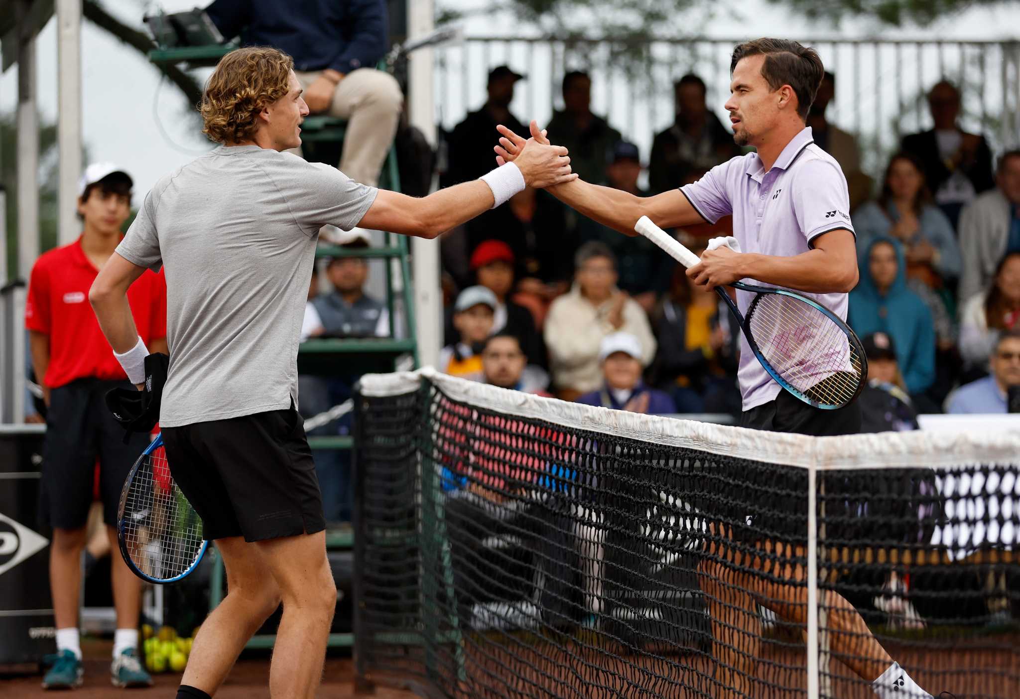 U.S. Clay Court championships: Max Purcell gets a win amid rain